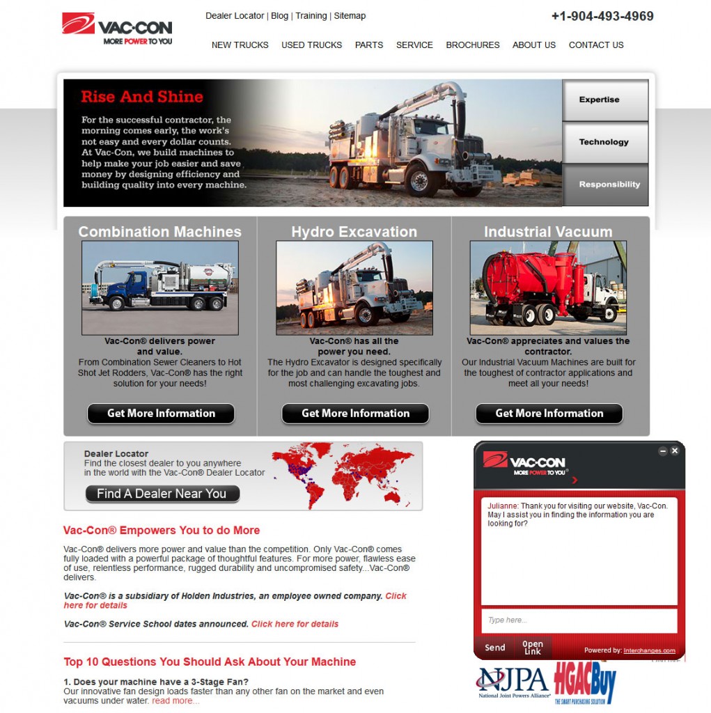 Vac-Con - Interchanges